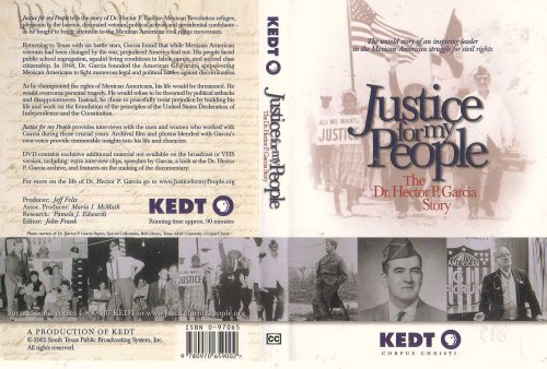 Amazon.com: Justice for My People: The Dr. Hector P. Garcia Story ...
