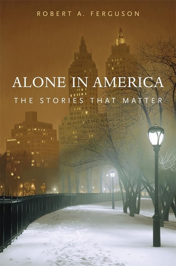 Amazon.com: Alone in America: The Stories That Matter: 9780674066762 ...