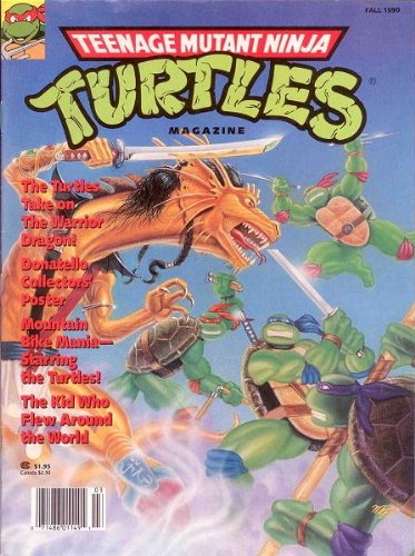 Amazon.com: Teenage Mutant Ninja Turtles Magazine (Fall 1990): Sandy ...