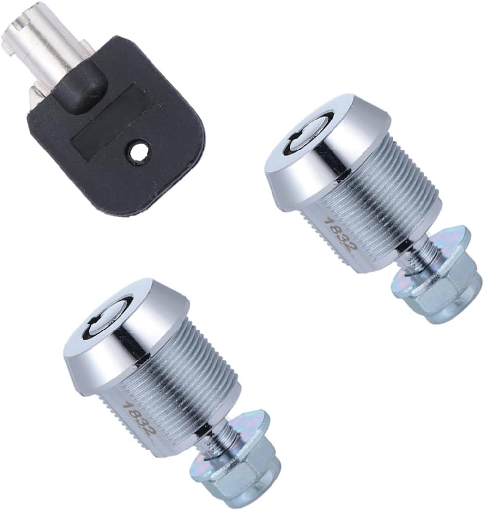 OSALADI 2pcs Door Lock Tubular Key Lock Arcade Machine Locks Tubular ...