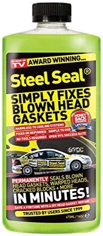 Steel Seal Blown Cylinder Head Gasket Fix Repair Sealer (Lifetime ...