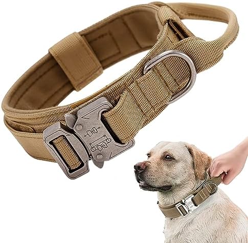 Collare Cane per Tattico,Collare Tattico per Cani Regolabile con ...
