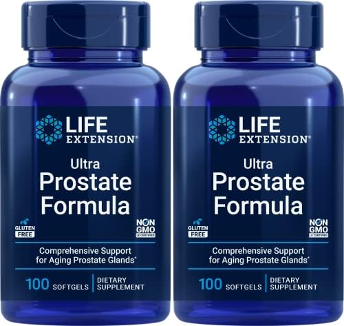 Amazon.com: Life Extension Ultra Prostate Formula, 100 Softgels (Pack ...
