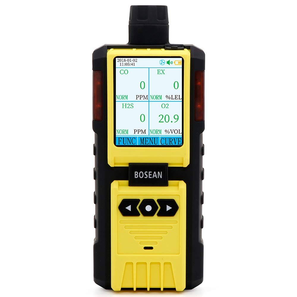 Buy Multi-purpose detector O2, CO, H2S- Portable 4 in 1 Multi Air ...