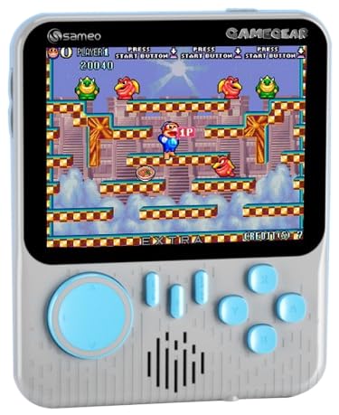 Sameo Gamegear Handheld Video Game Console, Retro Mini Game with 666 ...