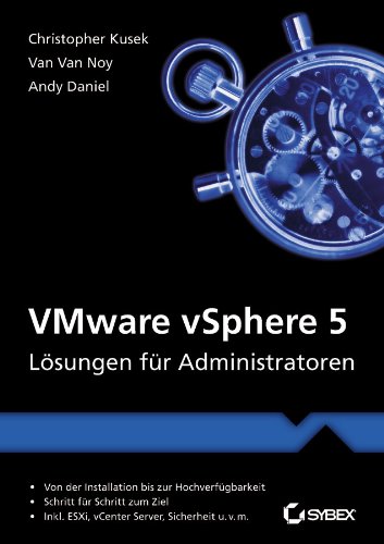 VMware vSphere 5: Christopher Kusek: 9783527760206: Amazon.com: Books