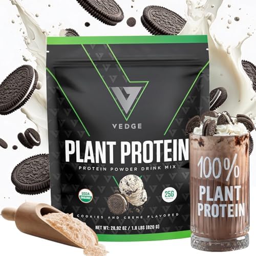 Amazon.com: VEDGE Vegan Protein Powder - Plant Protein Powder with Pea ...