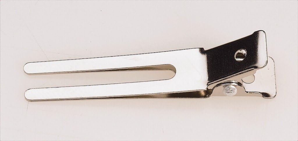 Sibel Double Prong curl/Setting Clips - Pack of 100 : Amazon.co.uk: Beauty