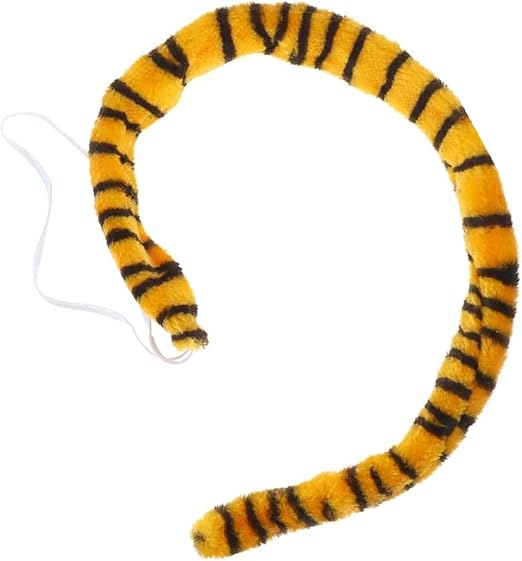 Amazon.com: BinaryABC Halloween Tiger Tail Costume Accessory,Halloween ...