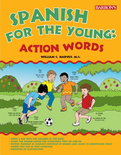 Amazon.com: Spanish for the Young: Action Words! (Spanish and English ...