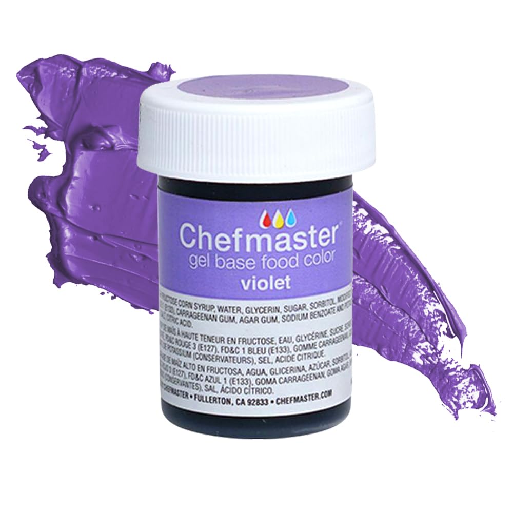 Snapklik.com : Chefmaster Violet Gel Food Coloring Vibrant Color ...