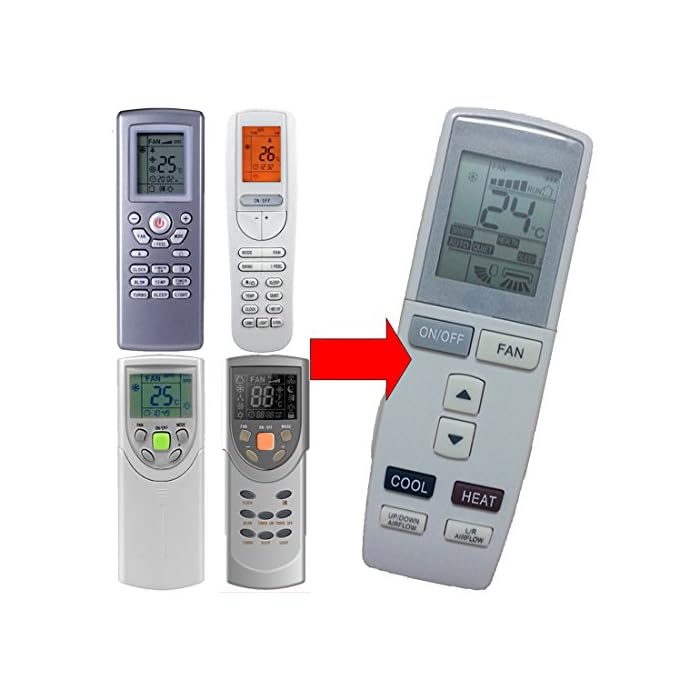 Buy Generic Replacement Air Conditioner Remote Control for Gree Lennox ...