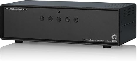 Amazon.com: Douk Audio MC105 1-IN-5-OUT XLR Balanced Audio Splitter ...