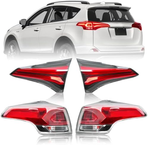 Amazon.com: Aritoxy Tail Light Assembly Compatible with 2016-2018 ...