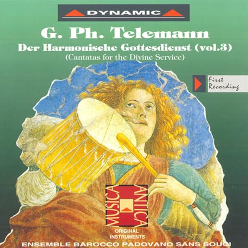 Amazon.com: Telemann: Harmonischer Gottes-Dienst (Der), Vol. 3 : Janet ...