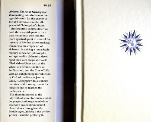 Alchemy: The Art of Knowing (Medieval Wisdom): Various: 9780811804738 ...