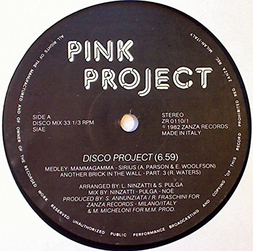 Amazon.com: Pink Project: Disco Project / Child Of Tomorrow [Vinyl ...