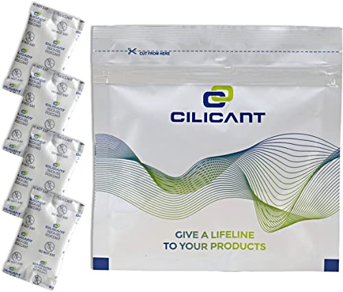 CILICAnT 5 Gram (40 Pcs) Silica Gel White Packets Desiccant ...