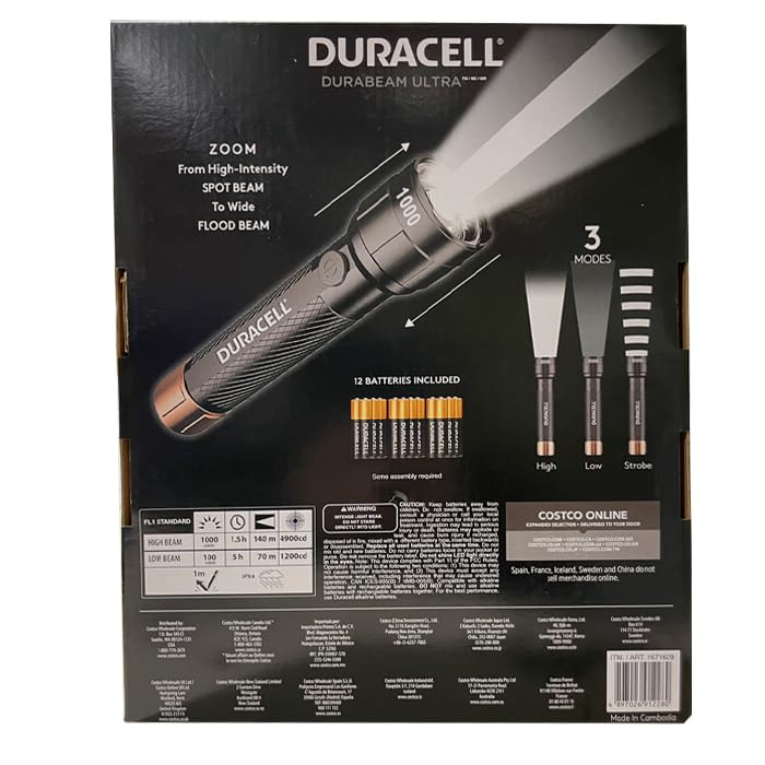 Costco Flashlight 3 Pack Sunbeam 3 In 1 Power Failure Night Light