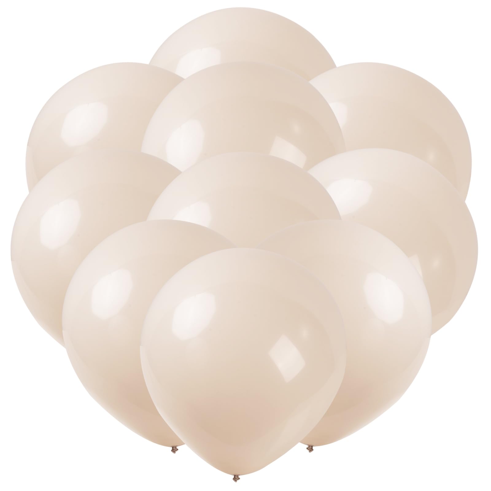Amazon.com: 24 Pack Big White Sand Balloons, 18 Inch Large Cream White ...
