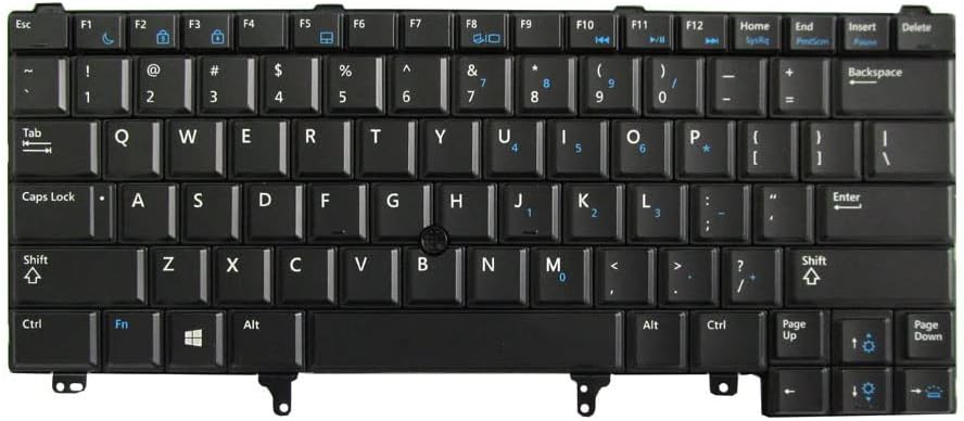 Amazon.com: Padarsey Replacement Keyboard Compatible for Dell Latitude ...