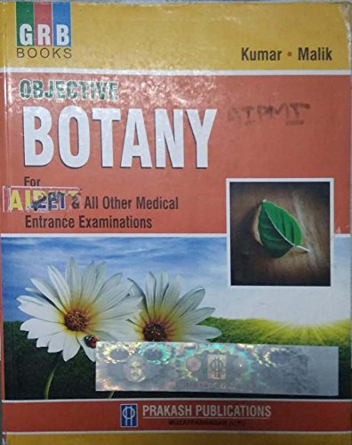 Buy GRB Objective Botany for NEET & All Other Competitive Entrance ...