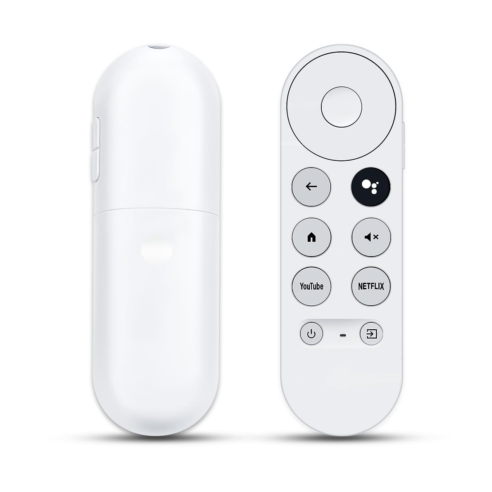ZUOQIANG Eplacement Voice Remote Control for Google Chromecast 4k Snow ...