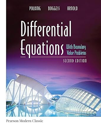 Amazon.com: Differential Equations with Boundary Value Problems ...