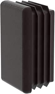 Amazon.com: MOCAP Black Rectangular Tubing Plug - Flat Tube Wall: .165 ...