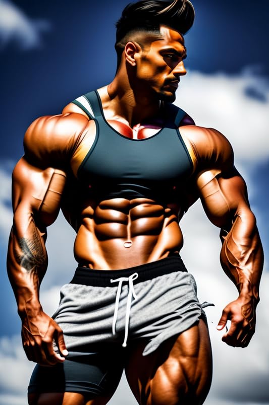 Bodybuilder Poster for Room Wall Decoration, Size - 12 X 18 inches ...