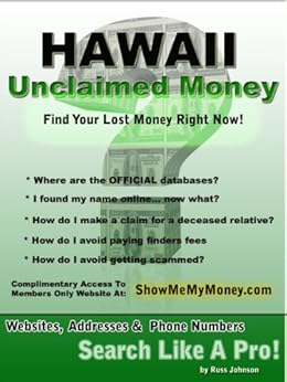 Amazon.com: Hawaii Unclaimed Money: How To Find (Free Missing Money ...