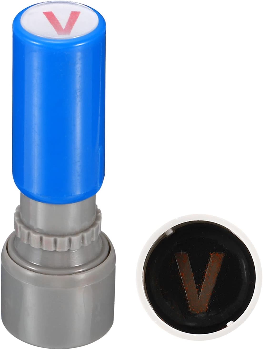 Amazon.com : PATIKIL Letter Stamps Self Inking, Character V 7mm ...