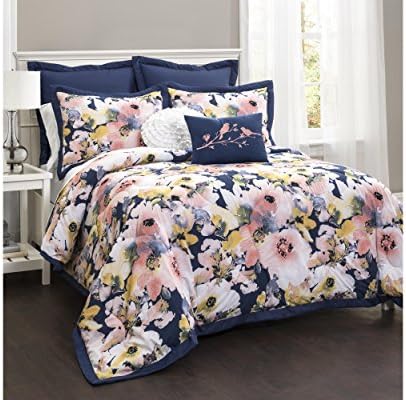 Amazon.com: Lush Decor Sydney Comforter Set - Charming & Colorful ...