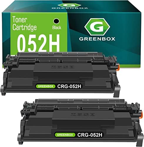 Amazon.com: 052H Toner Cartridge Black 2-Pack Compatible Replacement ...