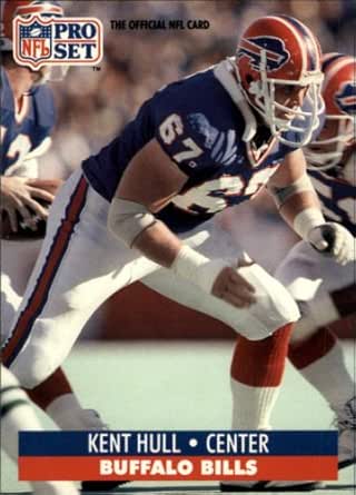 Amazon.com: 1991 Pro Set Football Card #76 Kent Hull : Collectibles ...