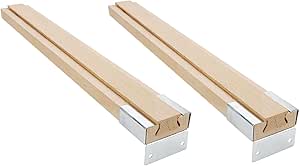 Chinflly 2 PCS Wood Drawer Slide,16 Inch Wooden Center Guide Guide ...