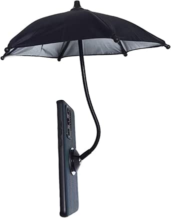 Amazon.com: Phone Umbrella For Sun, 360°Adjustable Shade Cover For Cell ...