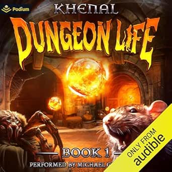 Amazon.com: Dungeon Life: An Isekai LitRPG: Dungeon Life, Book 1 (Audible Audio Edition): Khenal ...