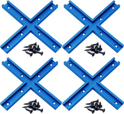 Snapklik.com : HOTTARGET Aluminum T-Track Intersection Kit