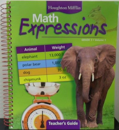 Amazon.com: Math Expressions, Level 3: Teacher Edition: 1: 9780618510092: HOUGHTON MIFFLIN: Books