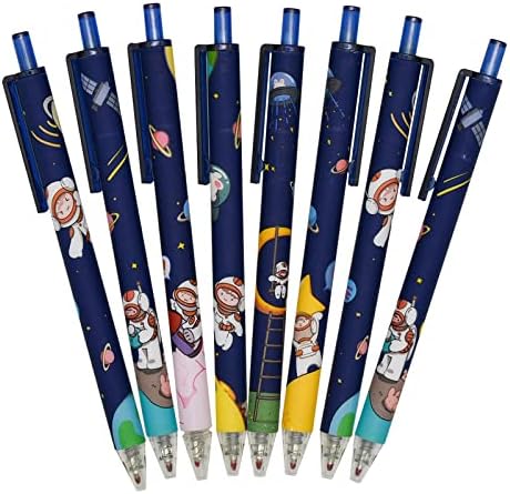 Amazon.com: Maydahui 30 PCS Spaceman Gel Pen Retractable Printing ...