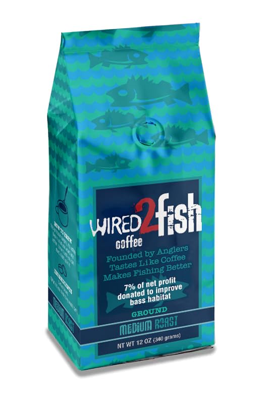 Amazon.com: Wired2fish Coffee Medium Roast, Ground