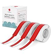 Amazon.com : Phomemo D30 Label Maker Tape Black on White Sticker ...