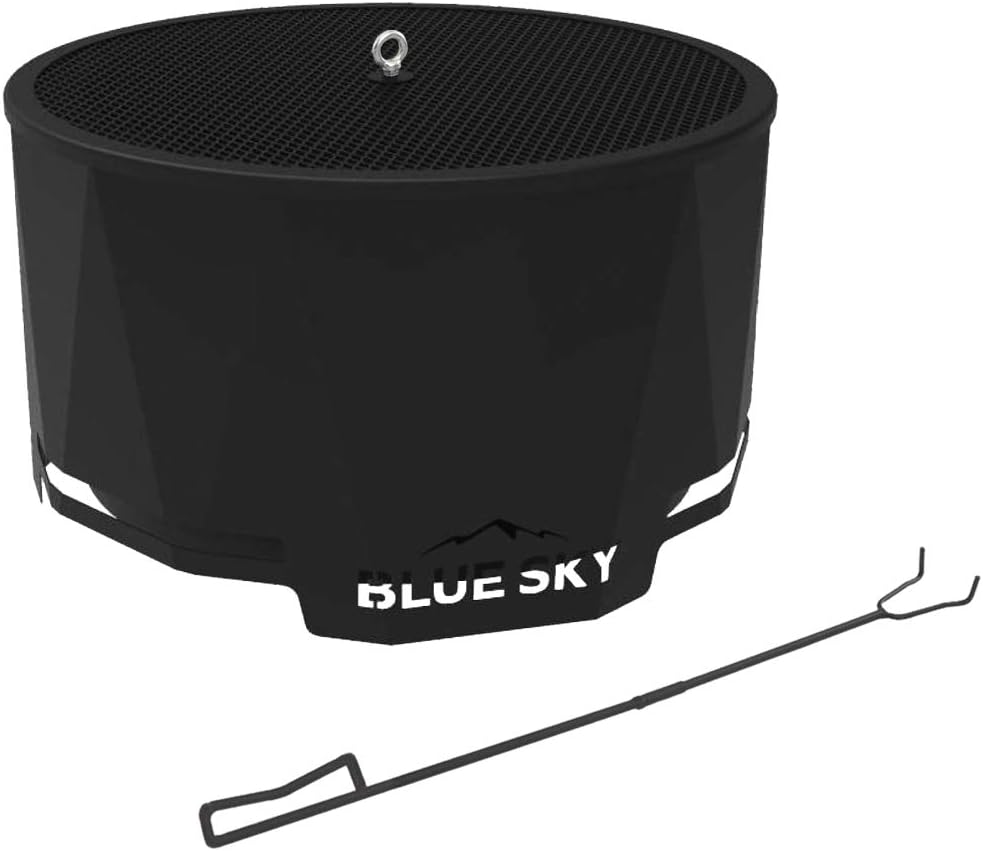 Amazon.com : Blue Sky Outdoor Living 33” Steel Mammoth Patio Smokeless ...