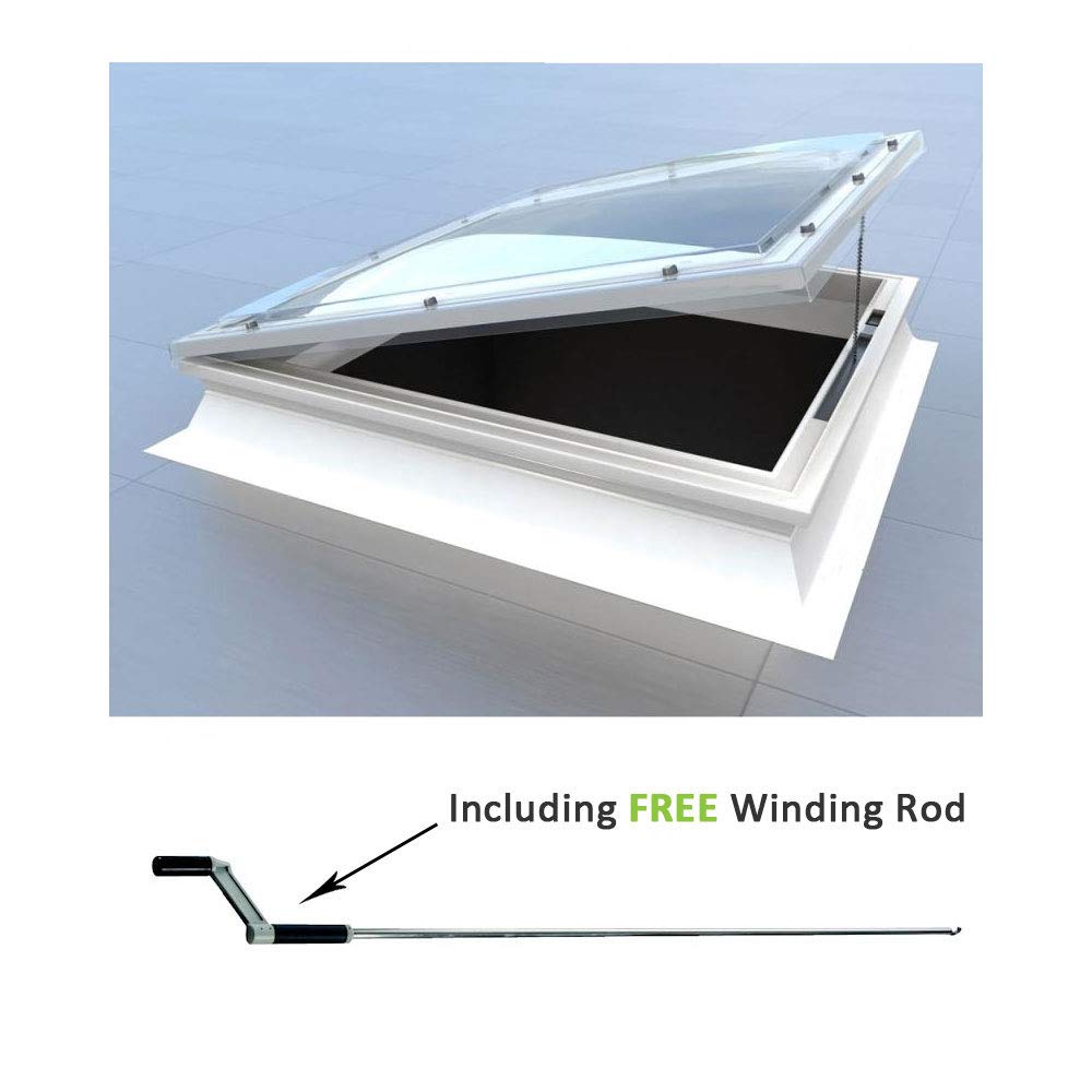Buy Mardome Roof Vent Skylight and Rooflight for Flat Roof - Brett ...