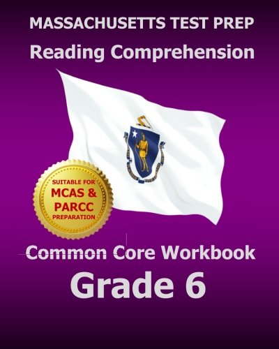 MASSACHUSETTS TEST PREP Reading Comprehension Common Core Workbook ...