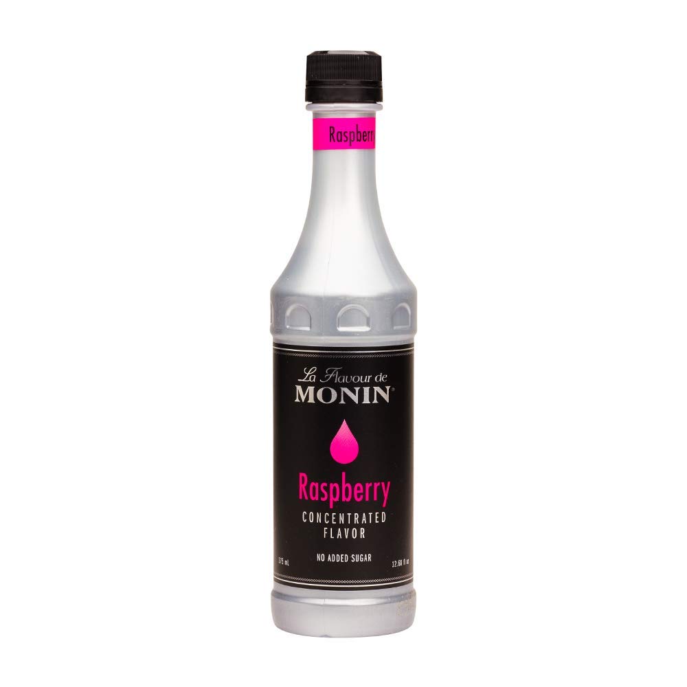 Amazon.com: Monin Raspberry Flavor Concentrate 375ml Bottle : Grocery ...