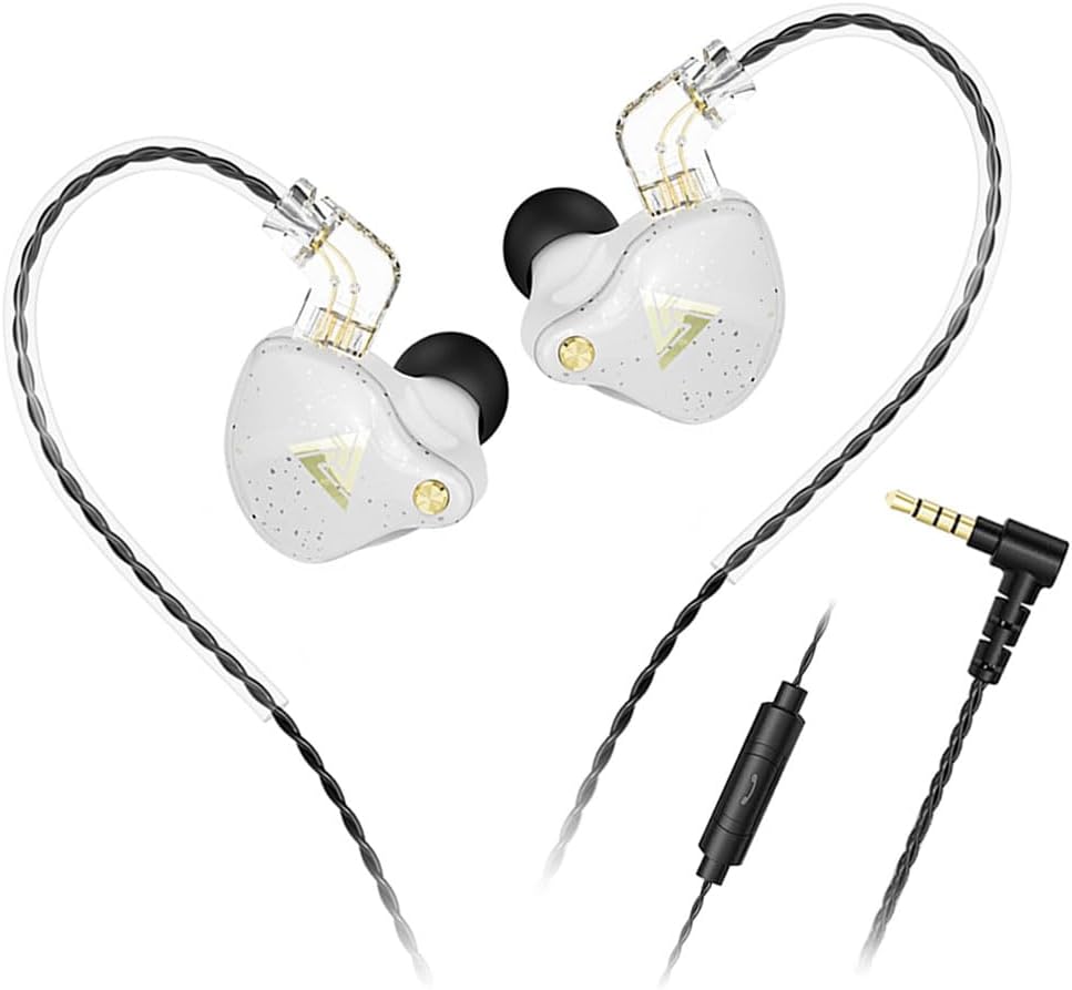 Amazon.com: Yeabomy Wired Gaming Earbuds, Ak3file in Ear Monitors, Deep ...