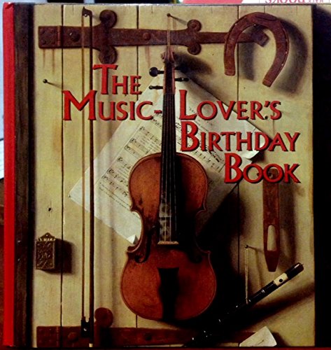 Music Lover's Birthday Book: Lauren Jarrett: 9780810914476: Amazon.com ...