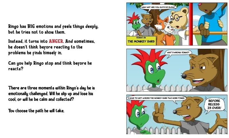 Help Ringo Tame His Temper!: A fun interactive anger management book ...